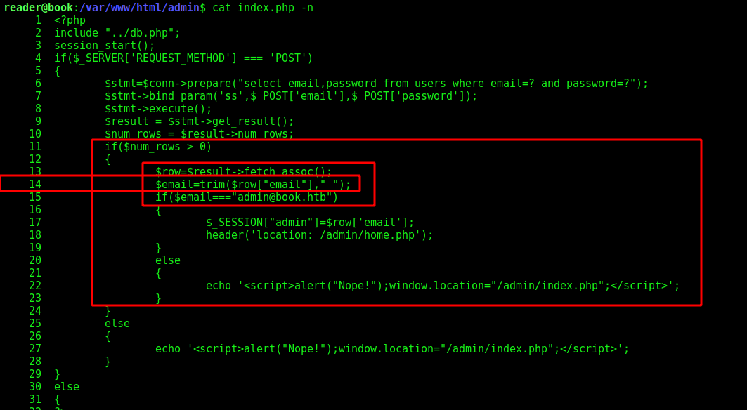HackTheBox - Book | 0x4rt3mis